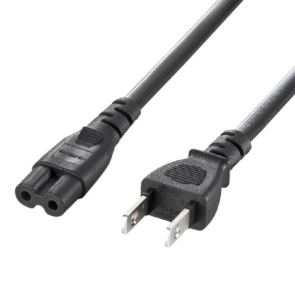 製品特長・トラッキング火災予防絶縁キャップが付いた安全型電源コードです。・各社ノートパソコン、デジカメ、ハードディスクなどのACアダプタ用電源コードとしてご使用になれます。対応機種ACインレット（メガネ型コネクタ）を持つ機器のACアダプタ ...