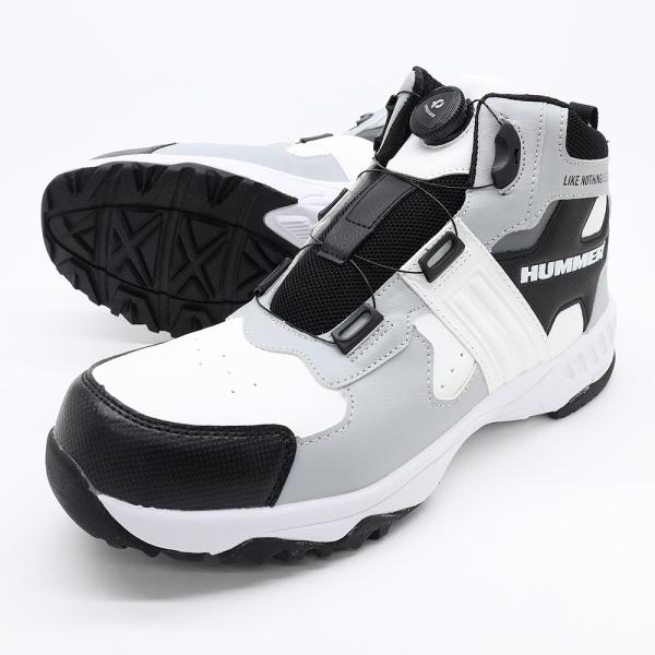 商品説明 / スペック「安全性と機動力の両立。プロの足元を支える高機能セーフティシューズ。」【軽量化の追求】樹脂製先芯の採用により、片足約430g（26.5cm）という優れた軽量性を実現。疲労軽減に直結する軽さを提供します。【高効率フリーロ...