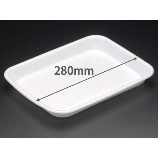 鮮魚や精肉、総菜など、様々なメニューに対応できる汎用トレーです。