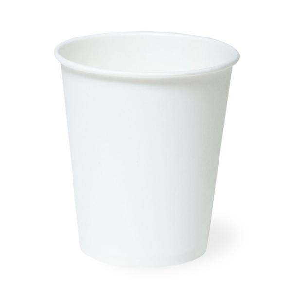 ホット&amp;コールド用の定番無地の紙コップ。試飲や給茶等用途に合わせてお選びください。確かな品質の国産品。サイズ：口径65.5×高さ73.0×底径46.2mm