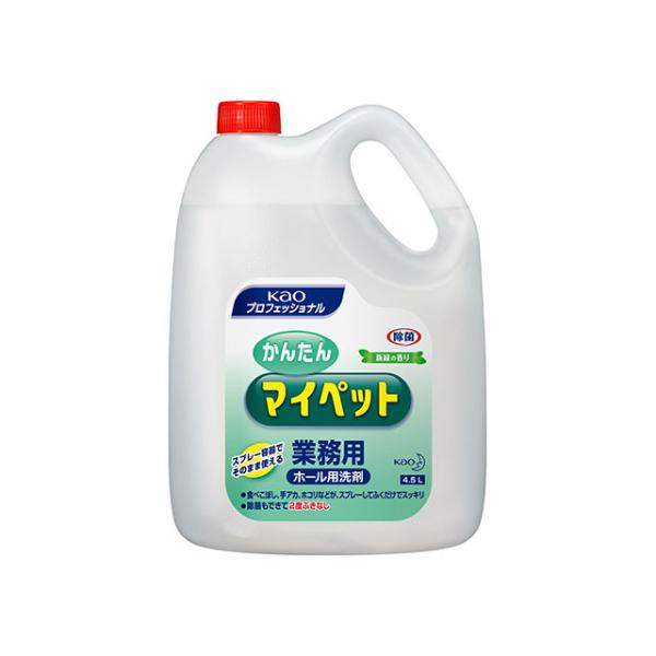 除菌もできて2度ぶきもいらない、ふき掃除用洗剤。 床・壁・ドア・テーブル・椅子等の汚れにスプレーしてふき取るだけで、手垢・ヤニ・食べこぼしまで簡単に掃除できます。