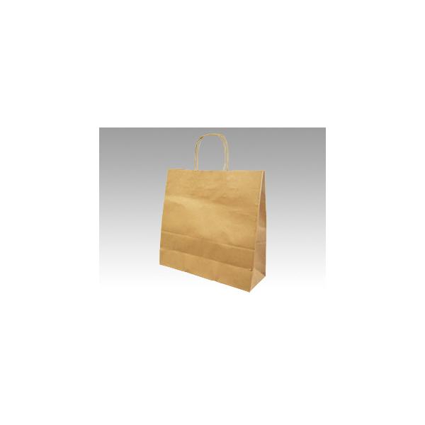 オーソドックスな丸紐の紙手提げ袋。人気の未晒クラフト色。シンプルなデザインで、さまざまなシーンで活躍します。