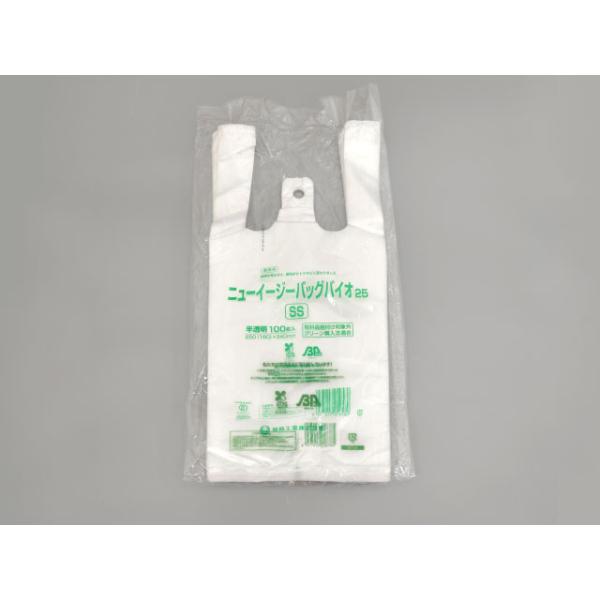 植物性(バイオマス)プラスチックを25%以上使用した、有料義務付け対象外のレジ袋です。環境配慮をアピールできるバイオマスマーク・文言の印刷入り。有料配布する場合を考慮し、製品にバーコード印刷もございます。舌片付ブロックタイプのため、吊り下げ...