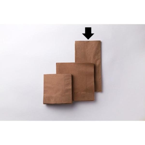 国産8つ折ナプキン。ひざ掛けとしてご使用いただけるLサイズです。