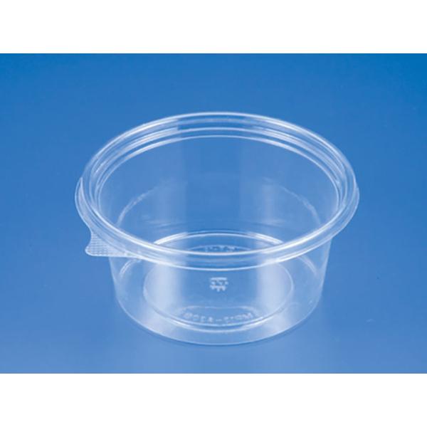 一部植物性プラスチック使用。地球にやさしいバイオPET！液漏れしにくく、持ち帰りにも安心！サラダなどにおすすめ。蓋は別売り。