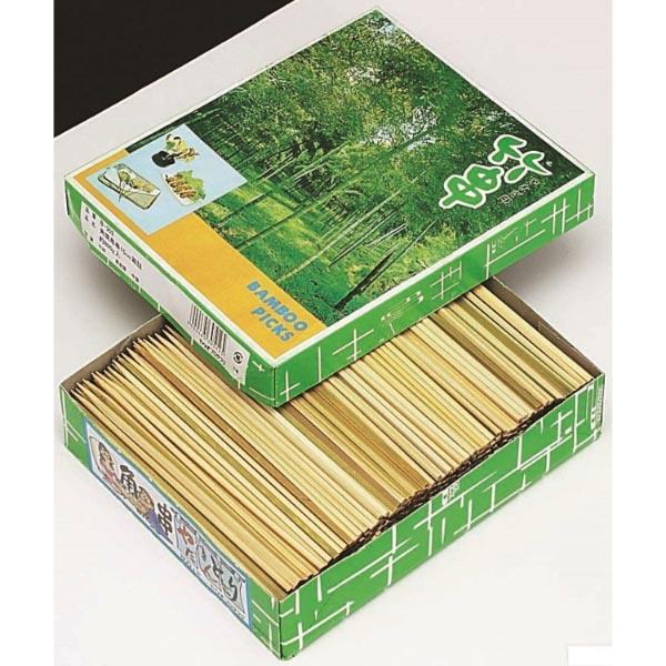 品質にこだわった角型の形状をした串です。