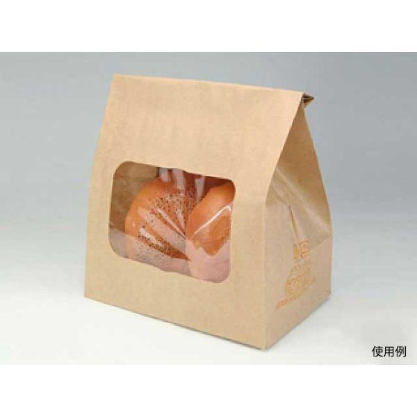 口を閉じたまま中身が見える紙袋でディスプレイ効果がバツグン。唐揚げ、コロッケ、枝豆、ドーナツ等にどうぞ。耐油耐水性紙を使用しているため、油もの等に対応できます。