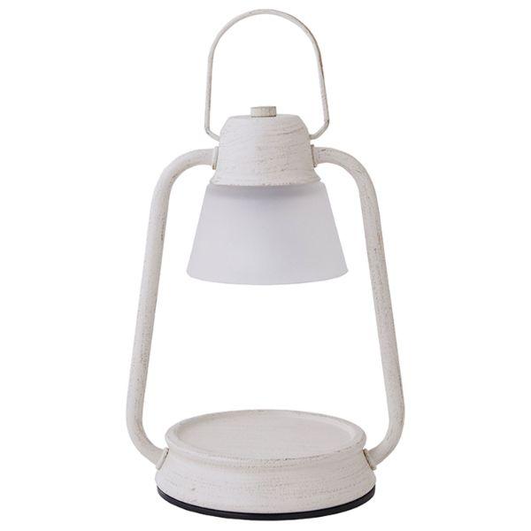 火を使わずにアロマキャンドルが楽しめる「香る照明」。置き場所にも困らない、クラシックデザインのミニサイズが登場しました。 重厚感のある「ブラック」タイプです。本体にセットされている専用ハロゲン電球のほかに、さらに1個交換用電球が付属しています。