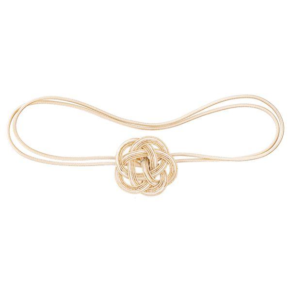 梅結びの水引がついたゴムタッグです。掛け紙と合わせて箱につけたり、袋の口を留めたり、簡単にかわいいラッピングができます。ラッピングのワンポイントとしても、ご贈答用ギフトとしても活躍する便利なアイテムです。 。[モチーフ]W35×H35mm、...