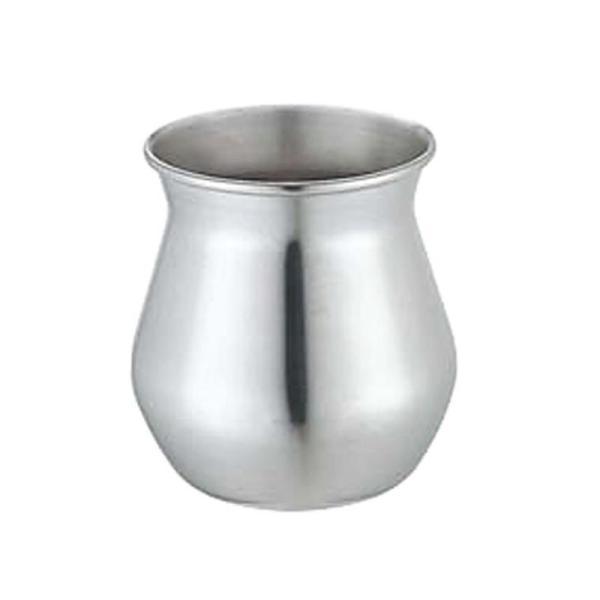 丈夫でお手入れが簡単なステンレス製。 。φ125×H155mm