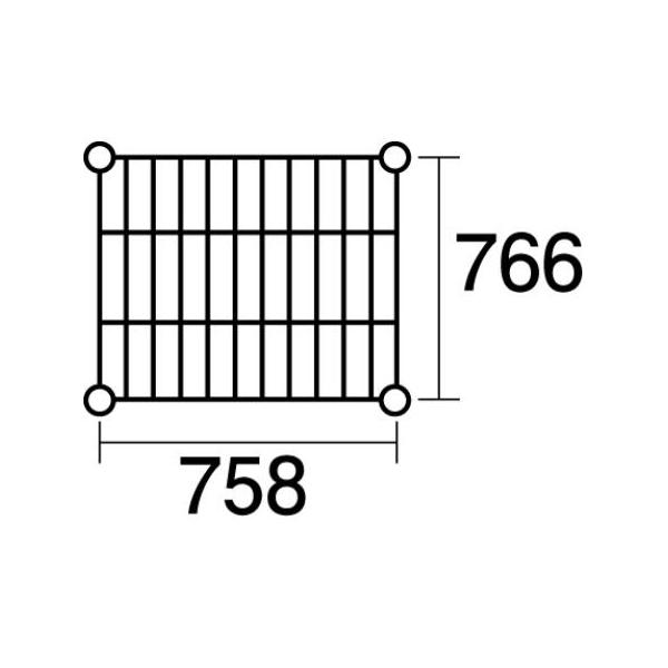 奥行760mmシリーズ。 。766×758×H1892mm