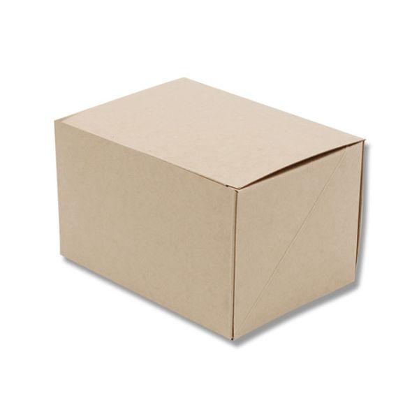 ナチュラルなクラフトテイストの食品箱です。