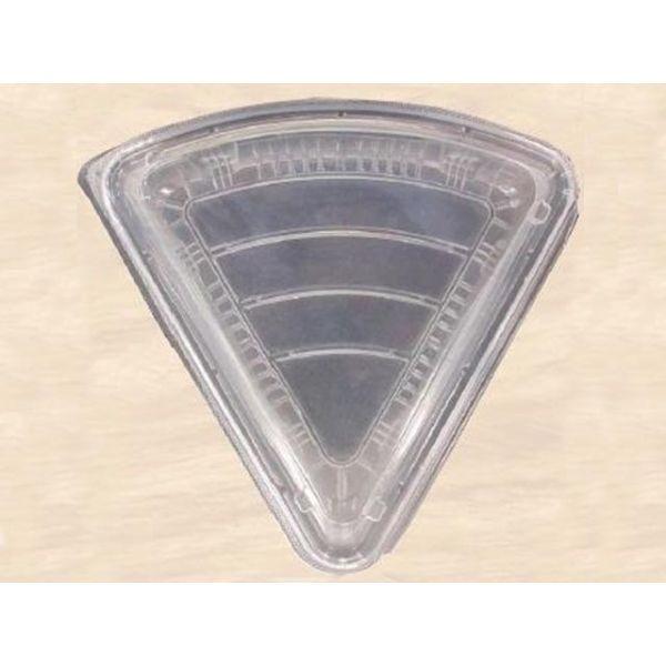 ピザ11インチ1/6カット用。個食需要に対応した電子レンジ対応の耐熱・折蓋式容器。※サイズ表記は、蓋を閉じたときの外寸です。高さは、本体＋蓋の合計になります。、蓋を閉じたときの外寸です。高さは、本体＋蓋の合計になります。