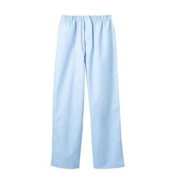 きれいな色に、厚みのあるスタンダードな素材のパンツ。抗菌・制電機能付き。