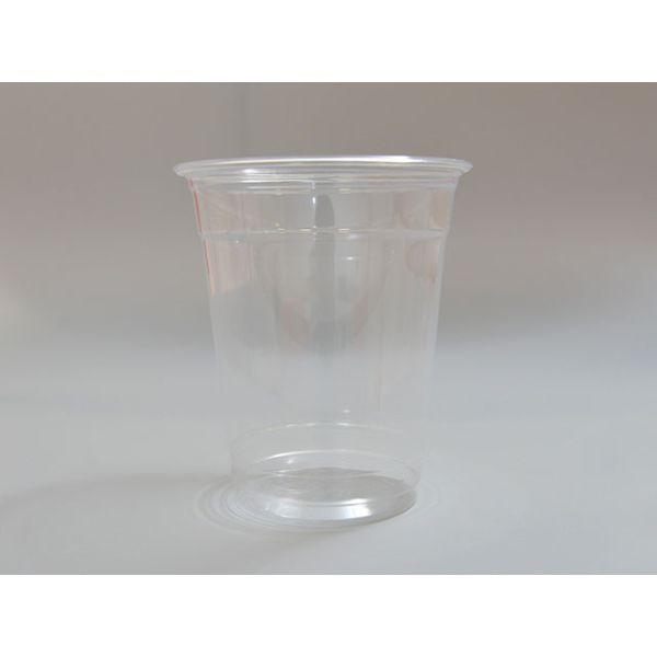 環境にやさしい植物由来の素材(バイオマス)を5%〜30%使用しているプラスチックカップです。内容量：約355cc