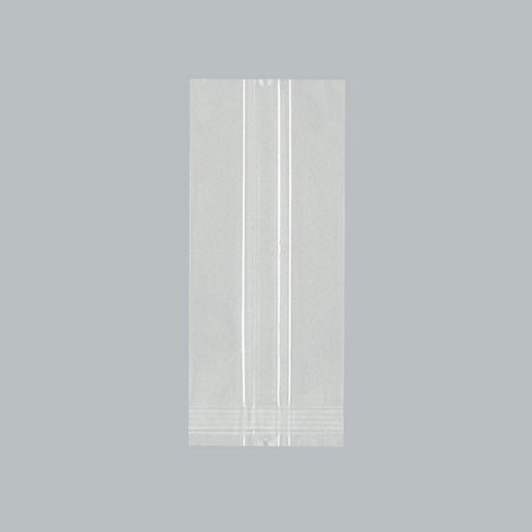 和洋菓子に使用できる袋です。バリアONYにLLDPEをラミネートしていますので、耐ピンホール性、耐寒性に優れています。冷凍-40℃まで対応可能です。ガスガリア性に優れています。脱酸素剤対応可能です。ノッチ加工がされています。