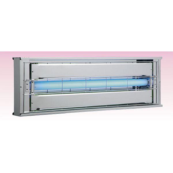 極めて錆びにくいオールステンレス仕様。クサリからビスまでステンレス製。保護格子の着脱をシンプルにしてテープ交換などの高所作業がラクになります。