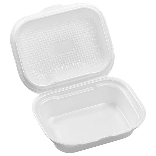 「DLVランチ」から水滴もれ防止機能が進化。蓋が本体に隙間少なく収まり、水滴・におい、異物混入、乾燥を抑制します。凹凸の少ない外形で掛け紙がかけやすい。本体と蓋切り離し可能で、食事の際に蓋が邪魔になりません。