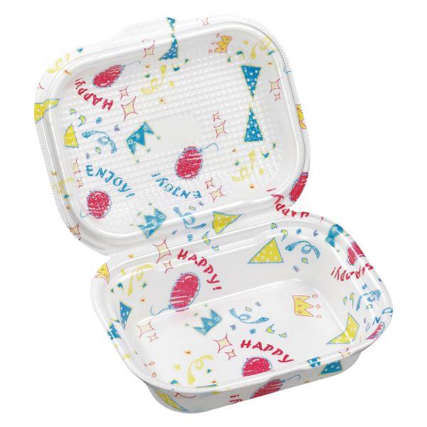 「DLVランチ」から水滴もれ防止機能が進化。蓋が本体に隙間少なく収まり、水滴・におい、異物混入、乾燥を抑制します。凹凸の少ない外形で掛け紙がかけやすい。本体と蓋切り離し可能で、食事の際に蓋が邪魔になりません。