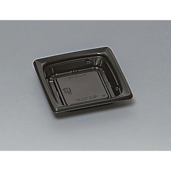 本物志向を追求した容器です。耐熱・耐油性に優れたPPF素材で電子レンジ対応品です。積み重ねても下の中身が見え、ディスプレイ効果は抜群です。 。125×125×25mm