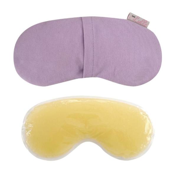 冷温兼用ジェルを使用した女性のためのケアグッズ。耳の後ろを温めて快眠を促し、アイマスクとしても使えます。胸やリンパにもフィットする形状です。急な発汗時にも使えます。 。185×90mm