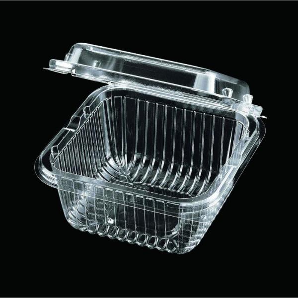 ミニトマト約200gの包装に適した定番容器です！自動包装にも対応可能です！ 。112×110×62mm