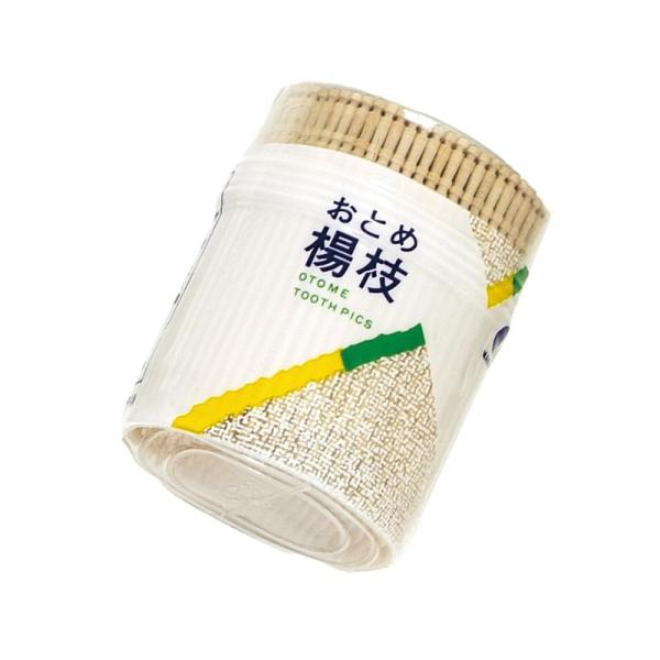 竹製妻楊枝。折れにくく使いやすい。 。長さ65mm