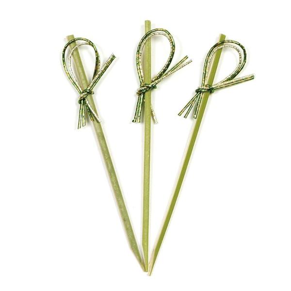 おせちや会席などのお祝い料理を彩る祝串やおだんごなどを飾る珍味串におすすめ。お料理をいただく愉しみに彩を添えて。 。長さ70mm