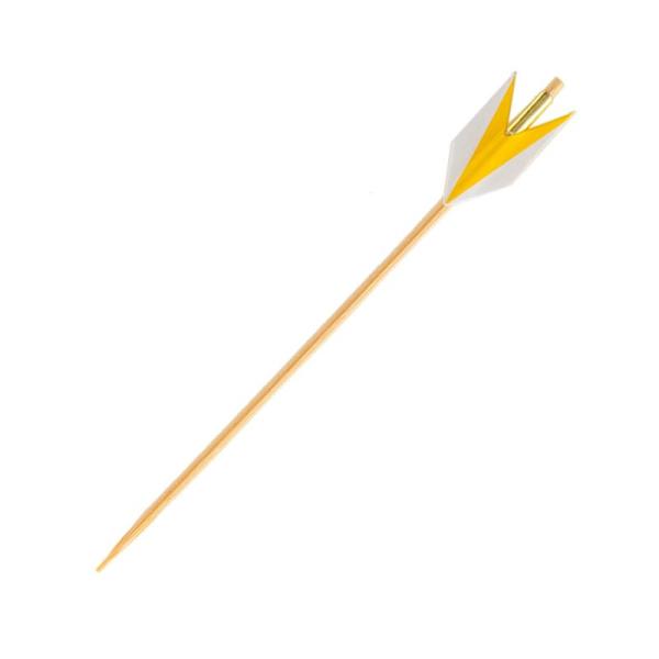 おせちや会席などのお祝い料理を彩る祝串やおだんごなどを飾る珍味串におすすめ。お料理をいただく愉しみに彩を添えて。 。長さ120mm