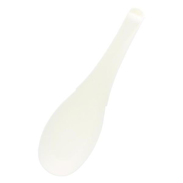 コーンスターチ40％をプラスチック材に配合した、エコなカトラリーです。 。[全長]140mm