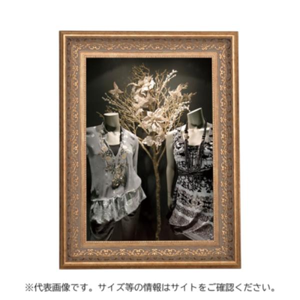アンティーク調のクラシックな木製風パネルで、重厚な装飾のフレームがポイントです。迫力の極太フレームになっております。 。A2サイズ、711×537mm、[フレーム幅]6.3cm、[フレーム厚み]4.0cm
