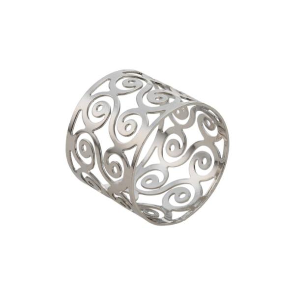 ナプキンリングがあることで、食卓のイメージに華やかさが増します。 。φ45×31mm