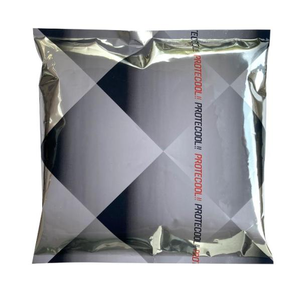 繊細な温度管理が必要な食材、薬品の輸送などで活躍が見込まれます(ご家庭で凍結させる際には冷凍庫を強設定にしてもらう必要があります)。 。150×150mm