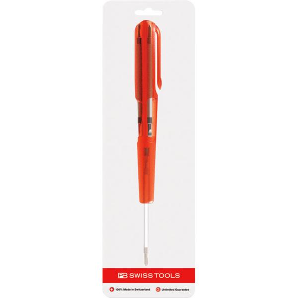 ●新しいポケットツールは6本のドライバーと同じ機能をまとめて提供します。●握りやすいハンドルには、異なるサイズの両頭ブレードが３本収められ、実用的な固定用クリップが付いています。●このブレードは磁石でハンドル内でしっかり保持されます。●ビッ...