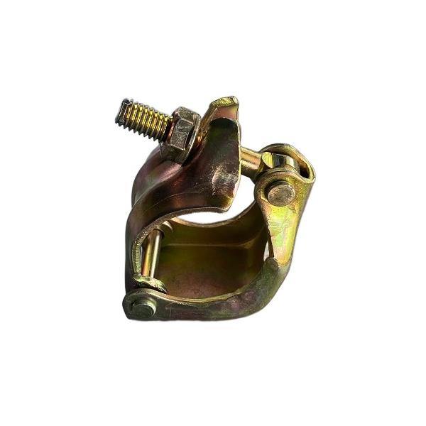 単クランプ　48.6・42.7兼用　1個ボルトを使い単管を壁面に取り付ける為の単クランプです。1ケ重量　0.36ｋｇ