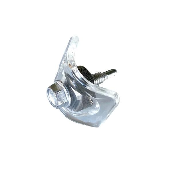 鉄下地用のナミイタビス（ビス:シルバー塗装）ポリカクリアー波傘　1本単位販売〇こちらの商品はメール便発送いたします。【配達日時指定不可】【代引き不可】となります。〇【50個まで】1個口発送いたしますサイズ　M5×25mm材　質　鉄塗装ビス波...