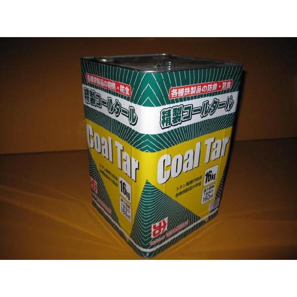 ブリキ屋根に塗装すれば防錆効果抜群！鉄製品の防錆、防食に色　黒塗り面積　1缶（16K缶）160平方メートル用具の手入れ使用後は新聞紙などで良くぬぐった後、ラッカーシンナーで洗って下さい。＊注意事項をよく読んでご使用ください。