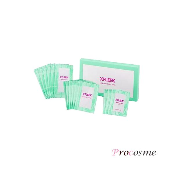 皮脂は多いが乾燥する・・・そんな大人肌へと変わり始める時期にこそ、 簡単に、しっかりケアを。肌本来の健やかさを保ち、 みずみずしくうるおった美肌へと導きます。エクスフリークスキンケアを3日間お試しいただけるトライアルキット【内容】・フェイス...