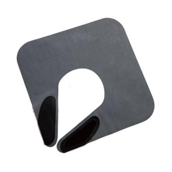 カット時の首元をやさしくガード。細かい髪や水が入るのを防ぐ。サイズ：29cm素材：天然ゴム