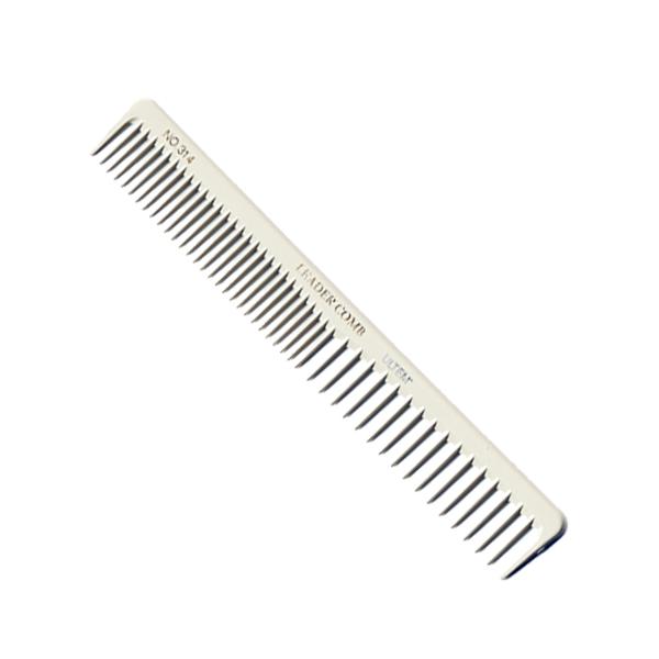 テーツコーム荒歯サイズ178mm × 26mmリーダーの定番コーム耐熱性・耐薬品性にとても優れたプラスチック「ウルテム」素材整髪料やパーマ液などの薬品に対しても強く、適度なしなり手首が疲れにくく作業性が良い材質：ウルテム（ポリエーテルイミド...
