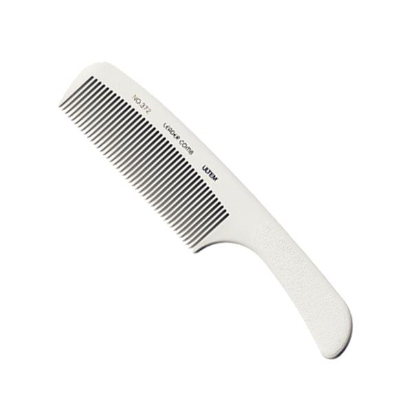 クリッパーカットコーム引分サイズ206mm × 45mmリーダーの定番コーム耐熱性・耐薬品性にとても優れたプラスチック「ウルテム」素材整髪料やパーマ液などの薬品に対しても強く、適度なしなり手首が疲れにくく作業性が良い材質：ウルテム（ポリエー...
