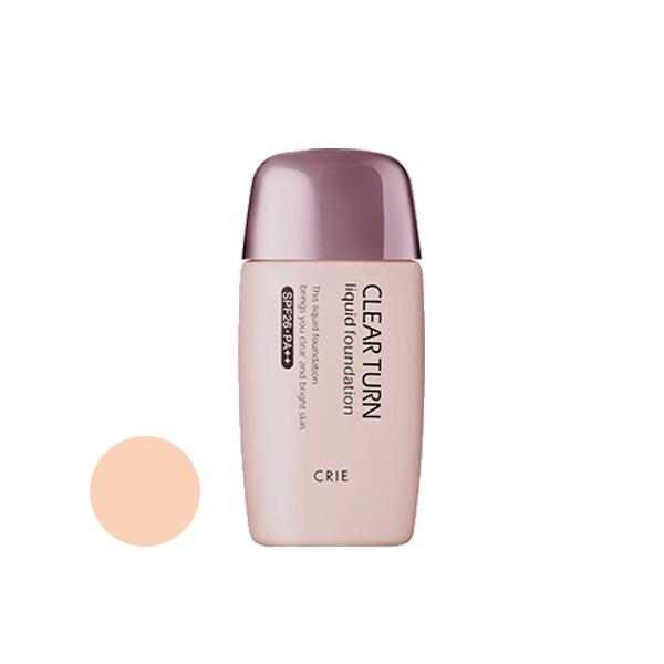 下地・仕上げパウダー不要。透明感高く仕上げるリキッドファンデーション。無香料