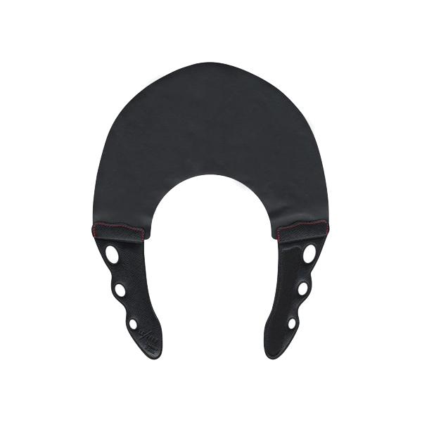 天然ゴムを使用しており丈夫で切れにくく、心地よい肌触りなのも特徴です。また、首によくフィットするので毛や水の浸入をしっかり防ぎます。表面にはハロゲン加工を施してあり髪の毛がつきにくく、またシザーの刃先が引っ掛かるのを防ぎます。サイズ：H34...