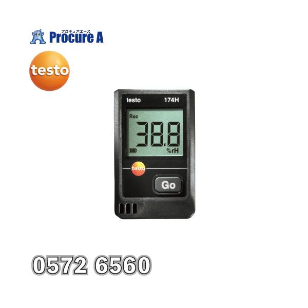 ※ご注意※データロガーの設定とデータの読み取りにはUSBインターフェースが必要です。初期導入時はtesto174H USBインターフェイスセットをおすすめしております・最大16,000件の温湿度（各8,000件）の測定結果を記録・高い信頼性...