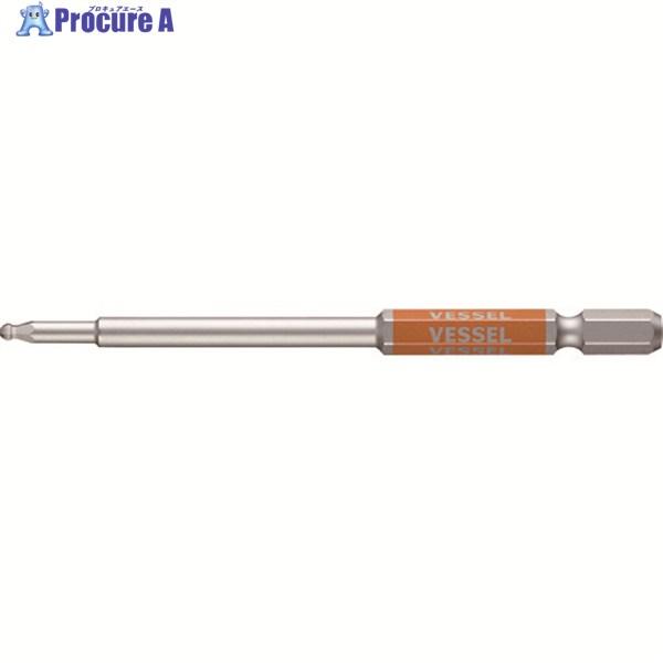 ●対辺(mm)：2.5●全長(mm)：100●シャンク径(mm)：6.35●先端マグネット：入り●色：橙●刃先(mm)：対辺2.5●セット内容(本)：1