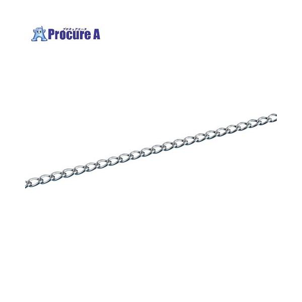 【送料都度見積】●長さ(m)：1●線径(mm)：1.8●チェーン内径(mm)：3.0×8.5●1巻の長さ(m)：30●抗張力(kg)：100