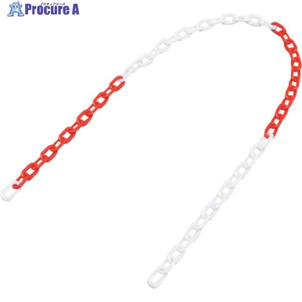 ●色：赤/白●長さ(m)：1.2●線径(mm)：6●チェーン内径(mm)：7×23.5