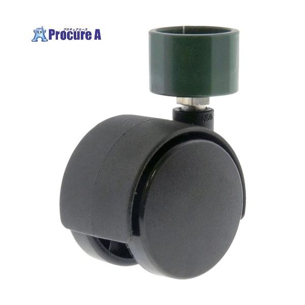 【送料都度見積】 ※個人宅様送り不可 ●色：フォレストグリーン●ホイール径(mm)：50●車輪径(mm)：52●車輪幅(mm)：48 ストッパーなし●取付高さ(mm)：76●耐荷重(daN)：40