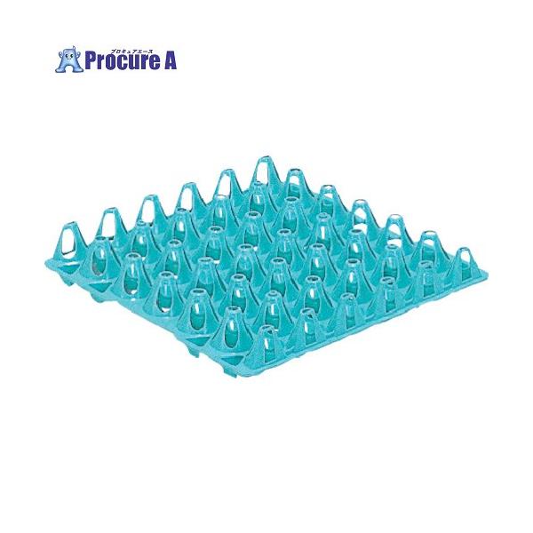 【代引決済不可】【送料都度見積】  ●品名：エッグトレー●色：ライトブルー●縦(mm)：296●横(mm)：296●高さ(mm)：52●出荷単位(個)：200