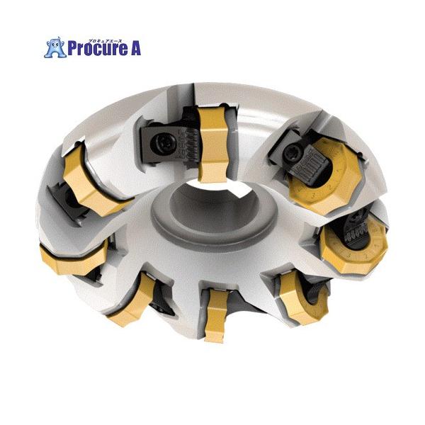 【送料都度見積】●刃数CICT(枚)：10●切削径DC(mm)：204.1●切込角KAPR(°)：44●最大切削径DCX(mm)：218.8●全長OAL(mm)：63●最大切込みAPMX(mm)：7